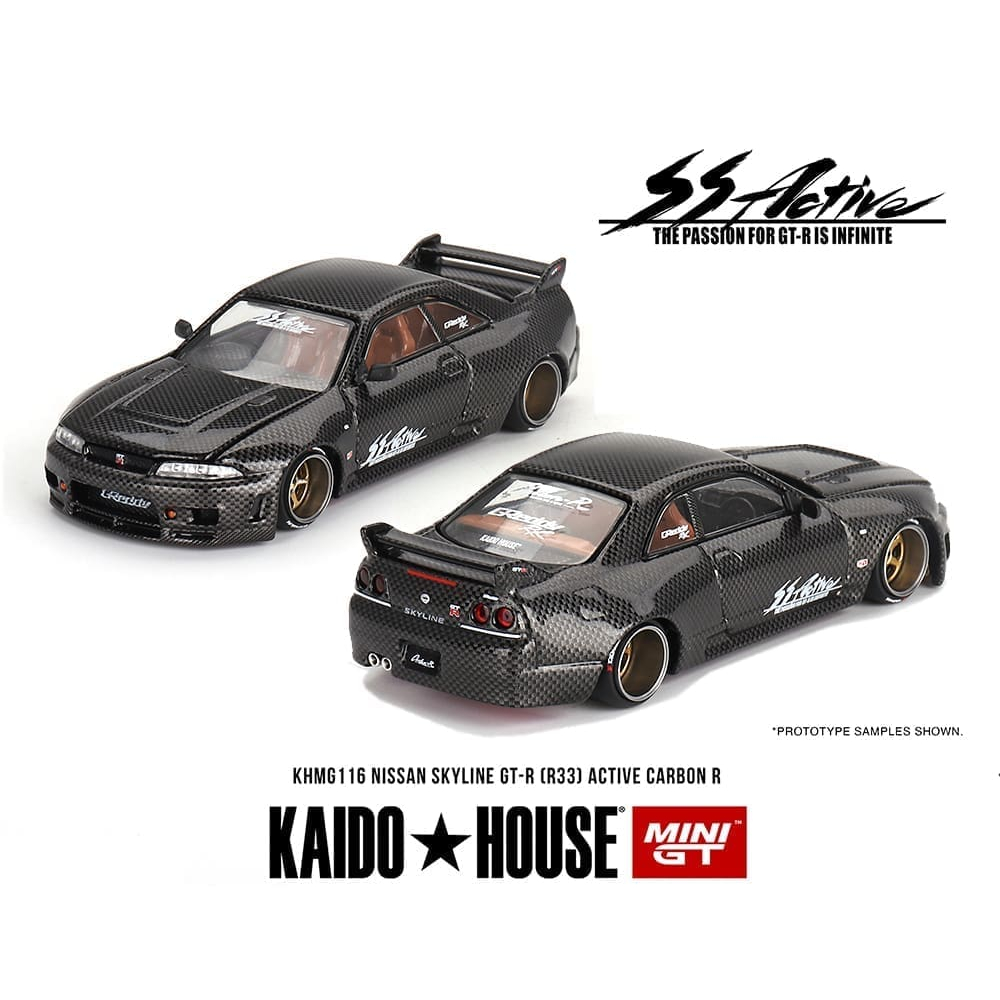 Mini GT Kaido house Nissan Skyline GTR R33 1:64 Diecast Mini Scale ...
