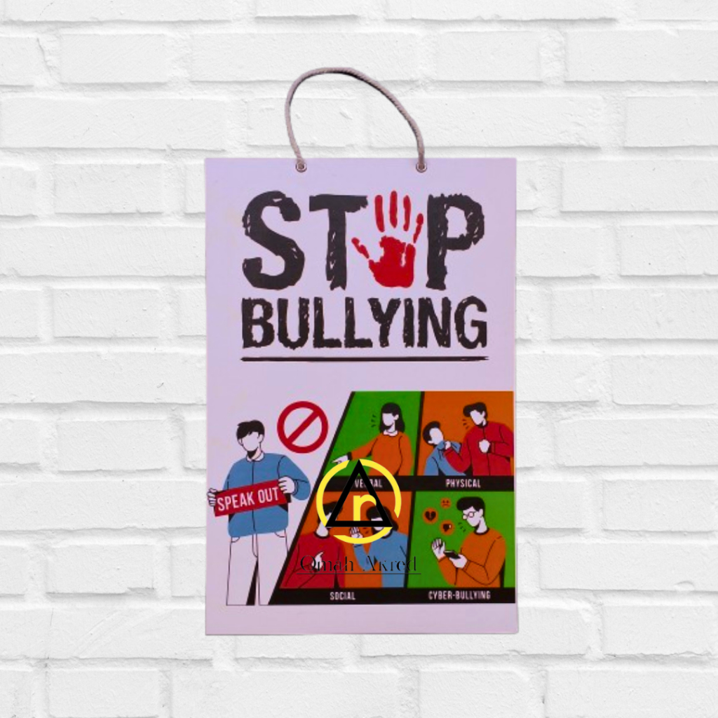Hard Poster Stop Bullying - Speak Out - Bullying Shape - Hard Poster ...