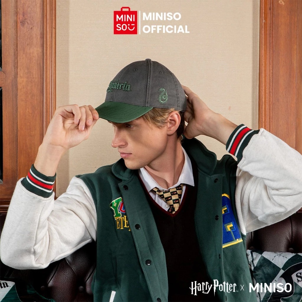 Original Miniso x Harry Potter School Baseball Cap Collab Baseball Cap ...