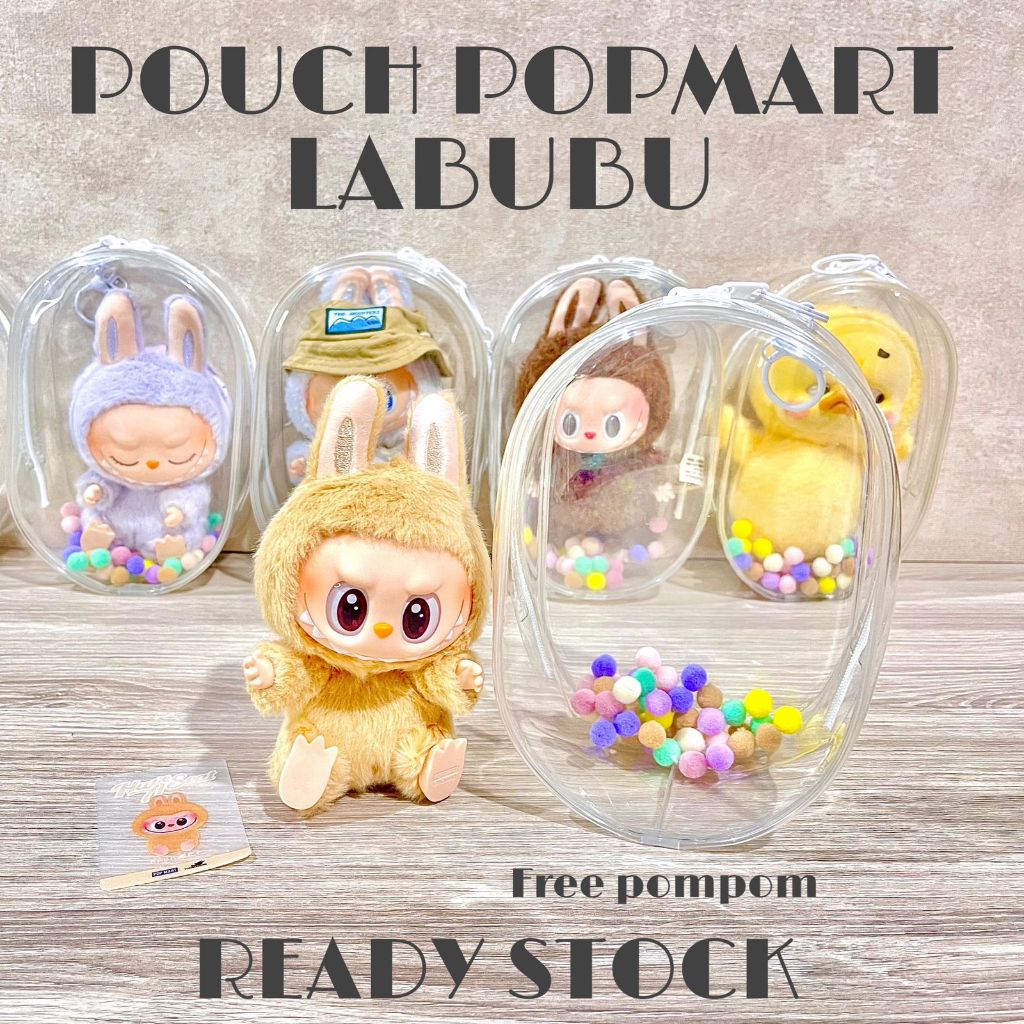 Pouch LABUBU Popmart Key Chain | Popmart Doll Bag | Labubu Duck Upset ...