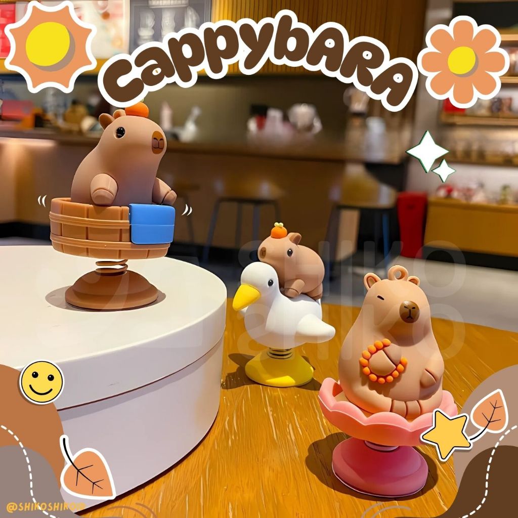 Fdmcpy Capybara Car Dashboard Figure Capybara Capybara Capybara Action ...