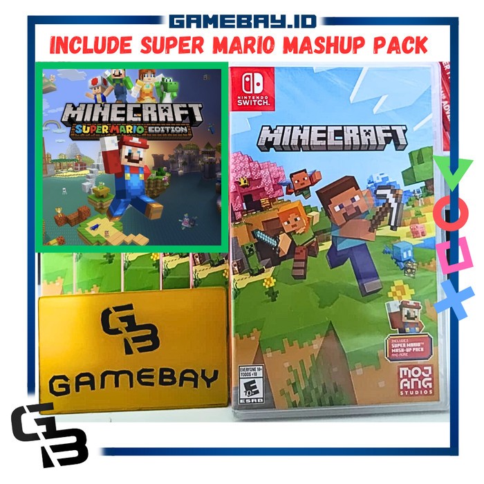 Nintendo Switch Minecraft + Super Mario Mashup Pack | Shopee Malaysia