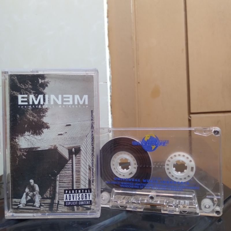 Eminem RIBBON CASSETTE (THE MARSHALL MATHERS EP) | Shopee Malaysia