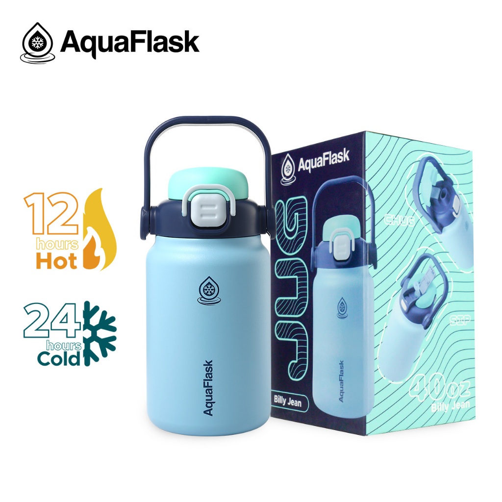 Aquaclassic Jug Edition 40 oz - Billy Jean (Blue) | Shopee Malaysia
