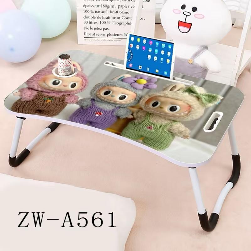 Labubu Character Folding Table - Foldable Desk - Children's Study Table ...