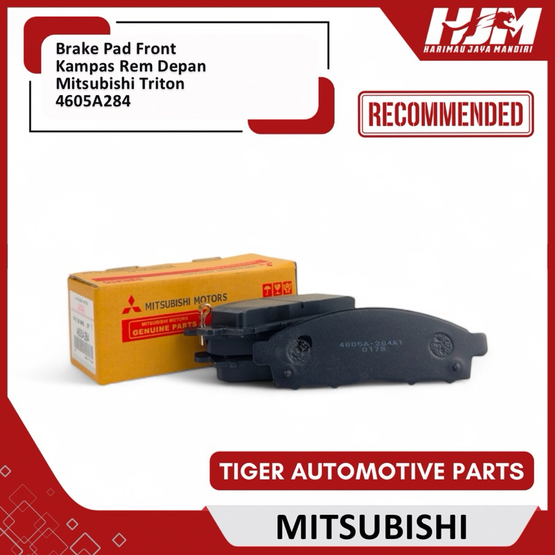 BRAKE DISC PAD - PAJERO SPORT / TRITON FRONT BRAKE PADS | Shopee Malaysia