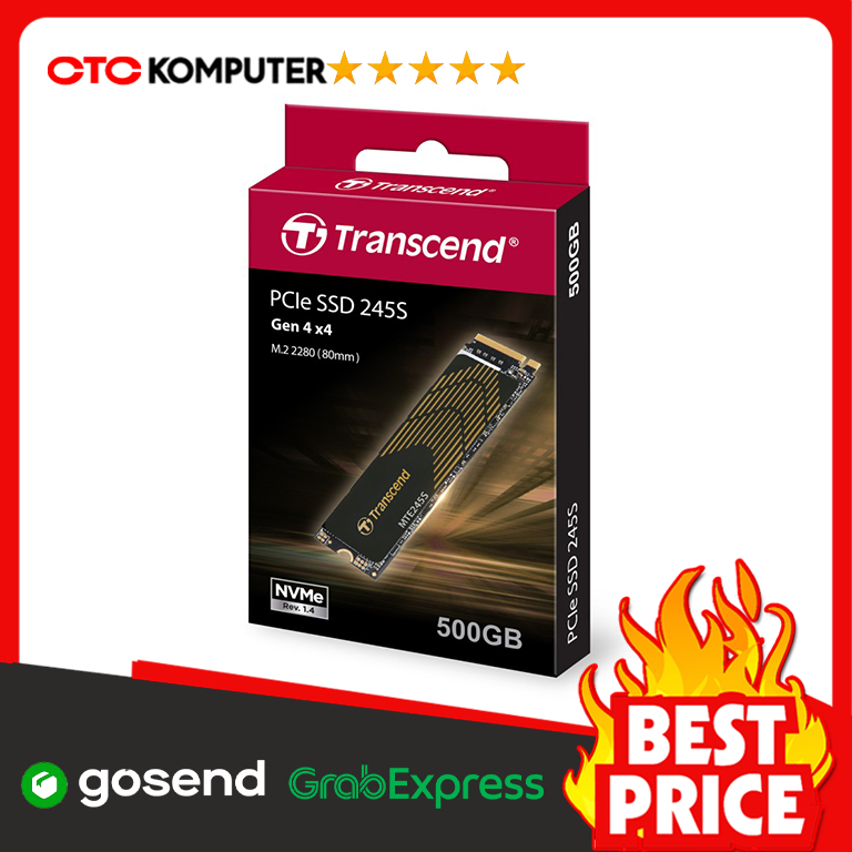 Transcend MTE245S 250GB M.2 2280 NVMe PCIe Gen4 x4 | Shopee Malaysia