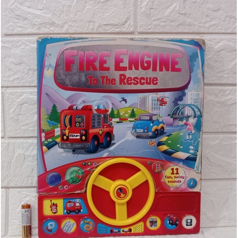 Fire Engine To The Rescue Preloved Book | Shopee Malaysia