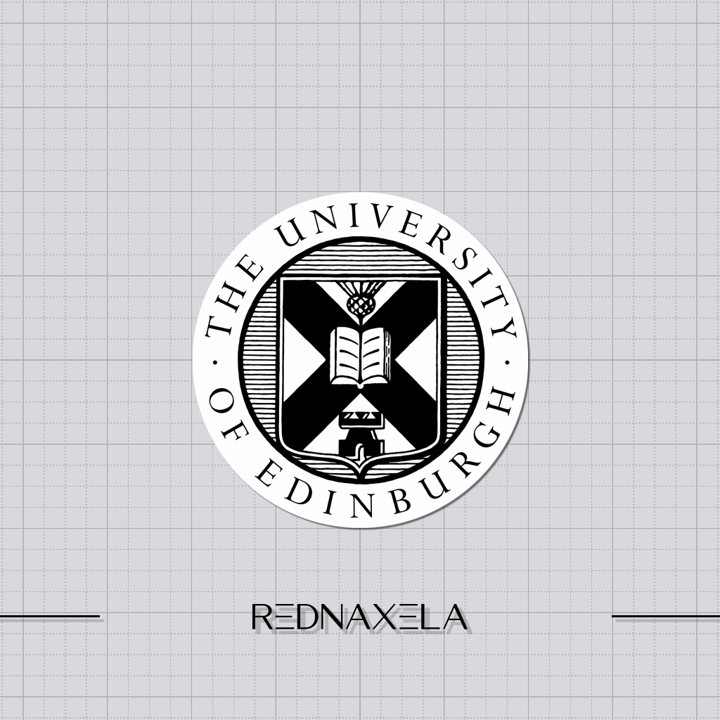 Vinyl Sticker University of Edinburgh Logo Suitcase Sticker Outdoor ...