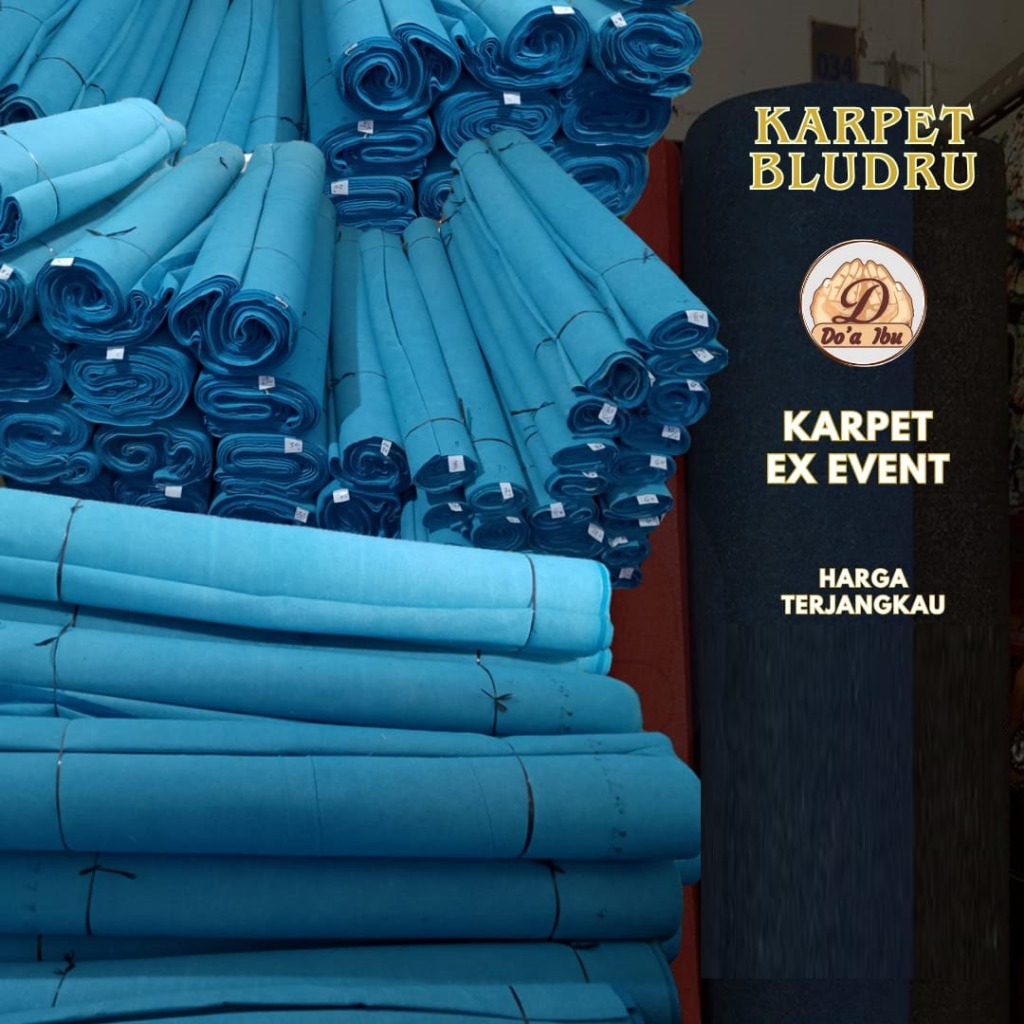 Exclusive Meter Carpet, Ex Event Bludru, Plain Color Per Meter, 2M ...