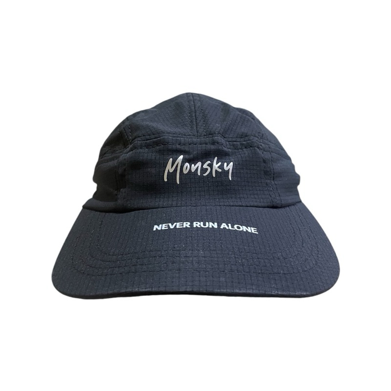 Monsky Running Cap Never Run Alone Running Cap | Shopee Malaysia