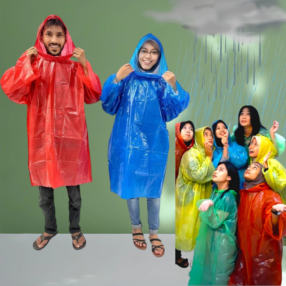 Plastic Raincoat - Plastic Poncho Disposable Plastic Poncho Disposable ...