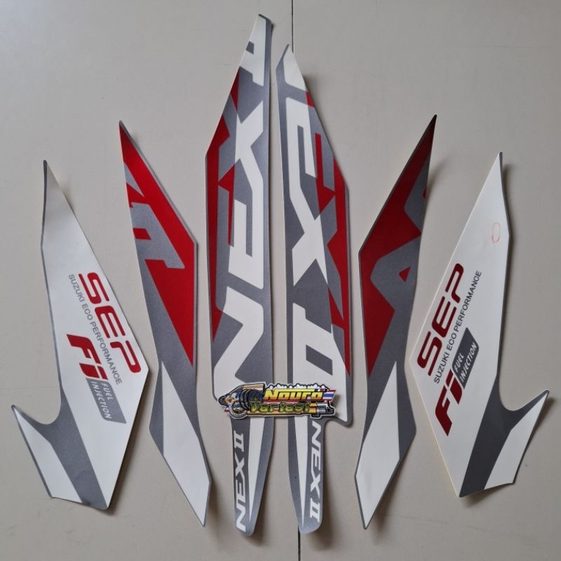 Suzuki Nex 2 2023 2024 gray Striping, best quality standard Suzuki ...