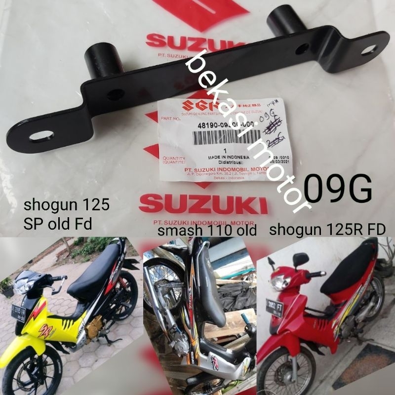 48190b09g00n000 22J suzuki shogun 125 R SP old FD number plate bracket ...