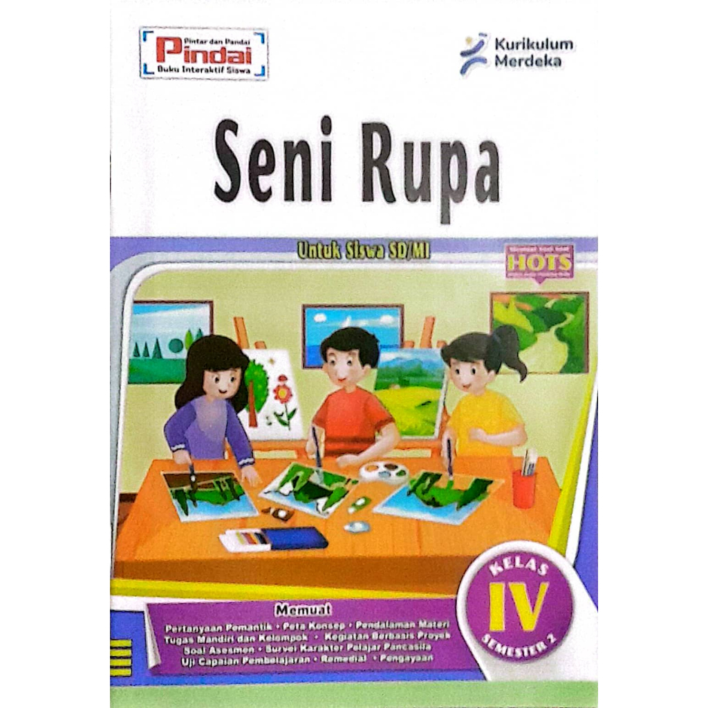 Scan Visual Arts Worksheets for Class 4 Semester 2 (ARYA DUTA) (2024 ...