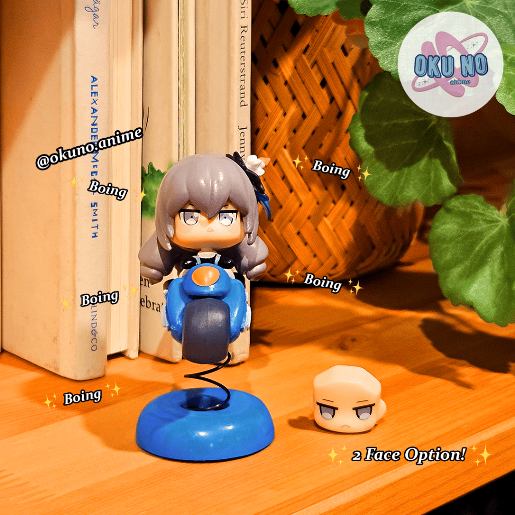 Honkai Impact Chibi Shaking Action Figure Anime Game | Cute display ...