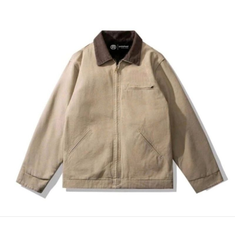 Ontohod Men's Detroit Canvas Jacket Detroit Work Jacket | Shopee Malaysia