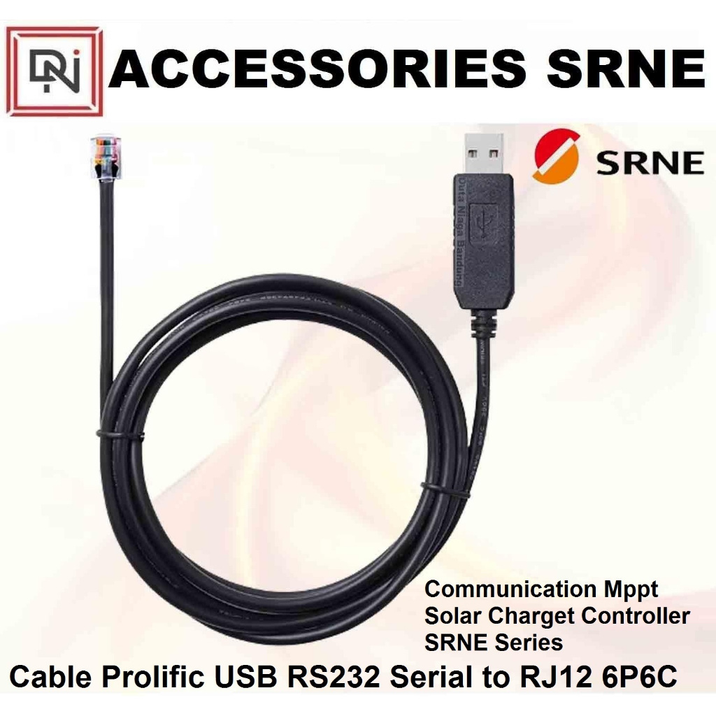 Srne Solar Charge Controller Serial Cable Prolific USB RS232 Serial to ...