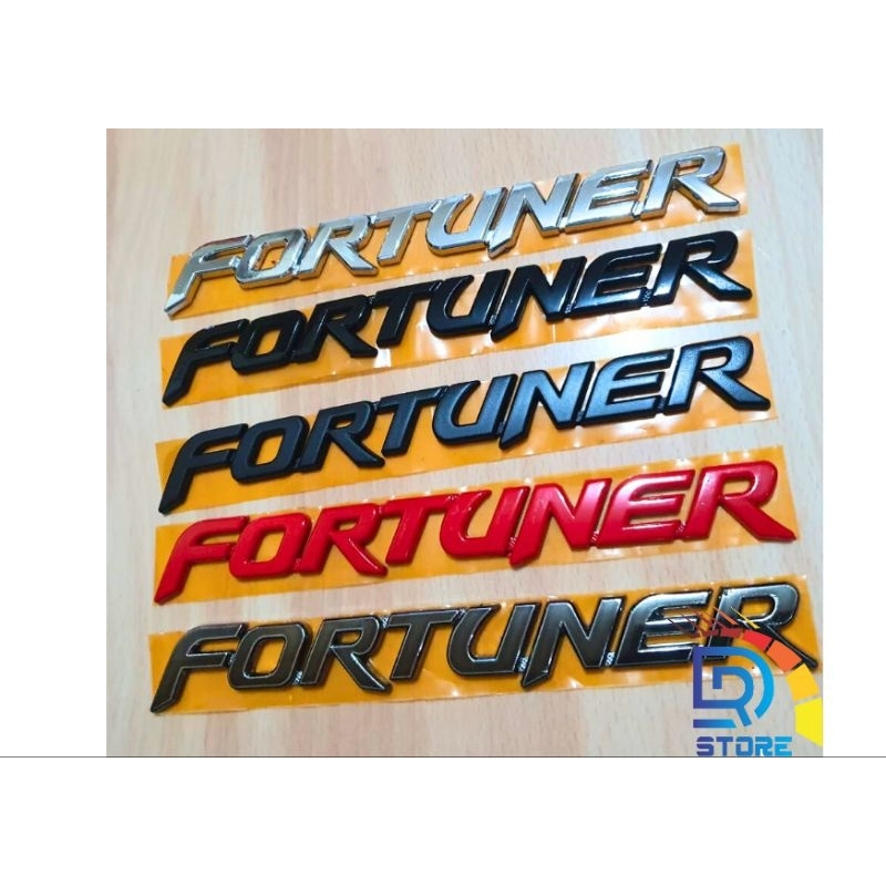 Toyota Fortuner Emblem | Shopee Malaysia
