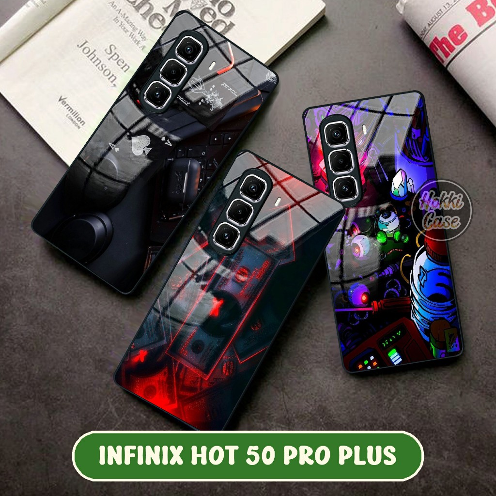 Infinix Hot 50 Pro Plus Case - Infinix Hot 50 Pro Plus Glass Softcase ...