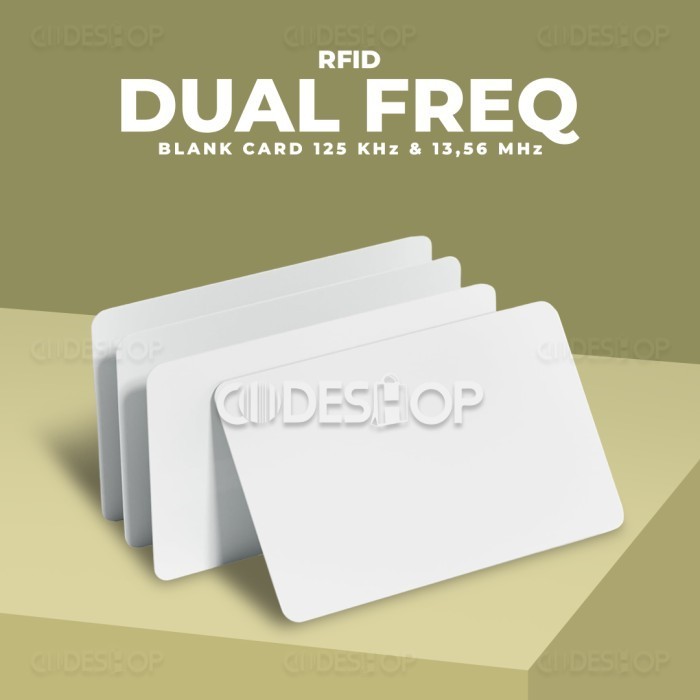 Rfid Smart Card Dual Frequency Card 125KHz 13,56MHz | Shopee Malaysia