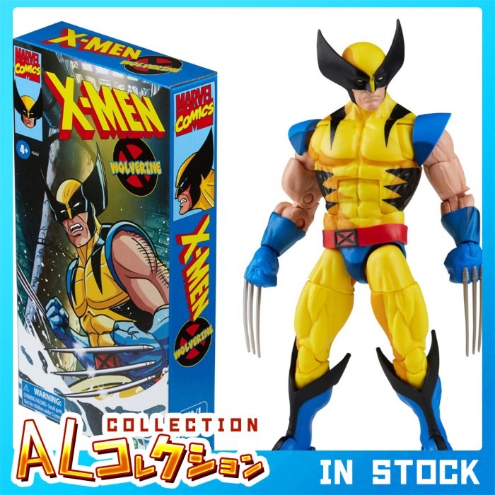Hasbro Legends XMen Animated Series 90s VHS Style Wolverine Cel Shaded ...