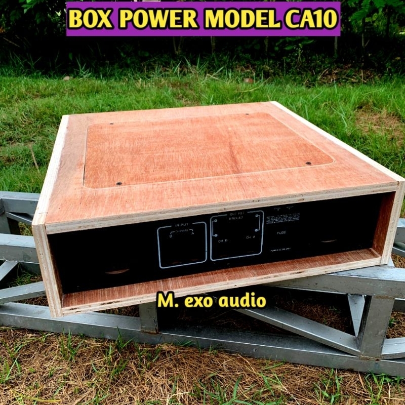 Box POWER AMPLIFIER CA 10 MODEL BUILT UP TRIPLEX 15MM THICK | Shopee ...
