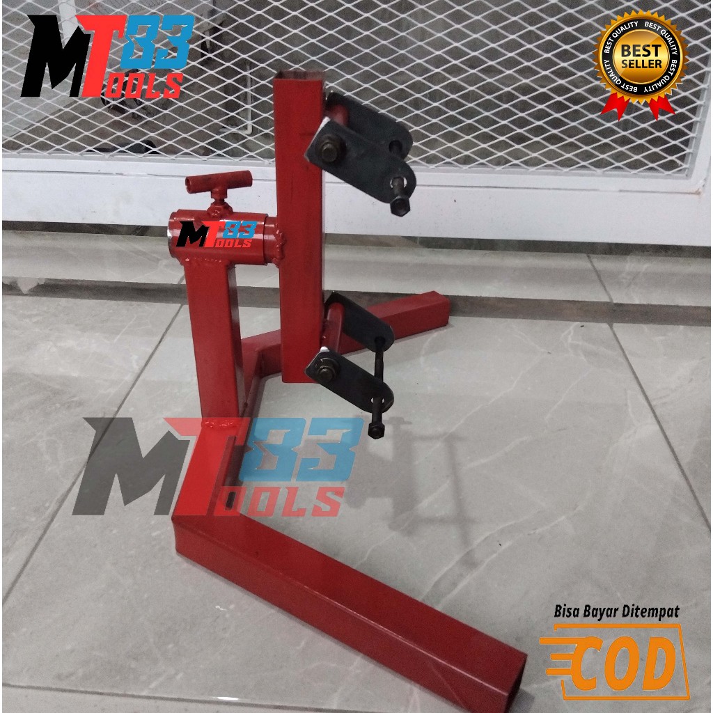 MESIN Portable Engine Stand Motorcycle Engine Stand Universal Engine ...