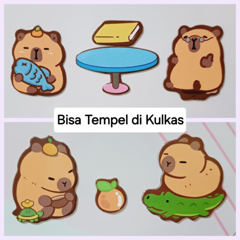 Capybara Magnet Toy Viral Home Refrigerator Magnet | Shopee Malaysia