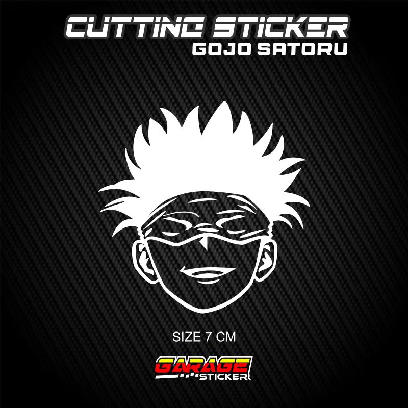 Gojo satoru anime sticker, jujutsu kaisen cutting sticker | Shopee Malaysia