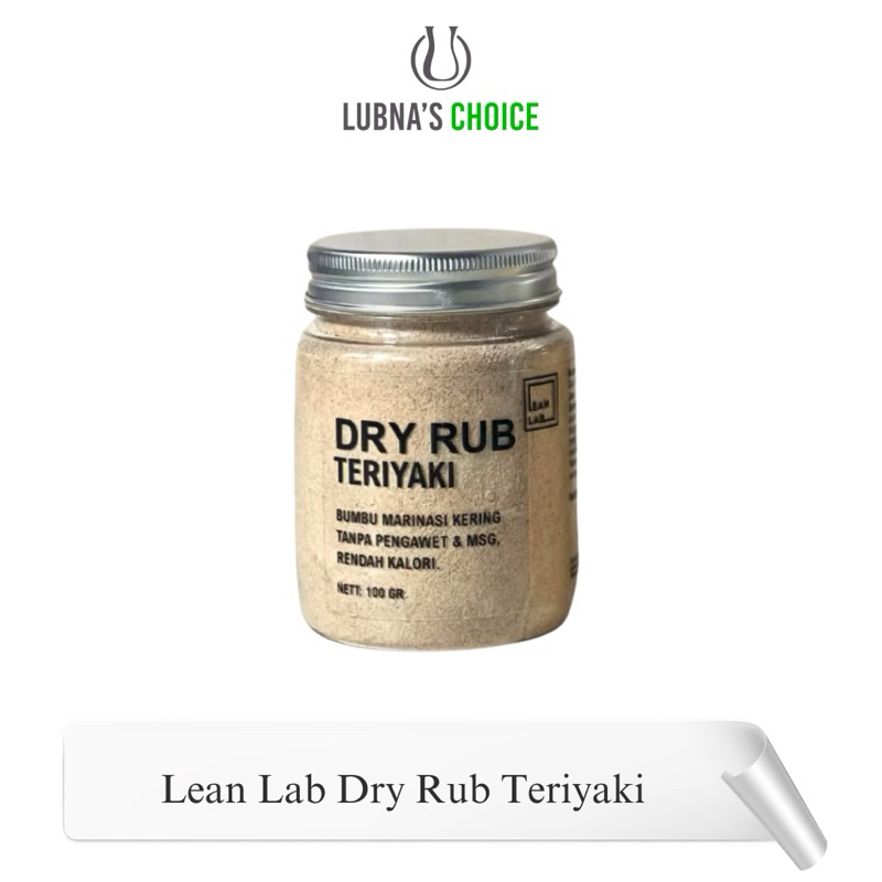 Lean Lab Dry Rub - Teriyaki | Shopee Malaysia
