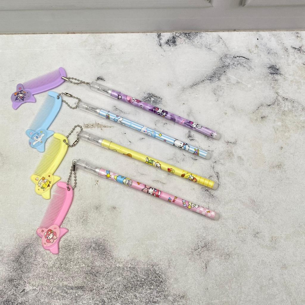 HITAM GANTUNGAN Cute Sanrio Comb Hanger Pen / Sanrio Comb Pen Price ...