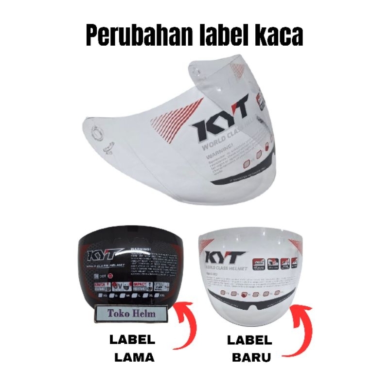 ORIGINAL KYT glass, KYT dj maru helmet visor, can be used for KYT galaxy, INK centro | Shopee ...