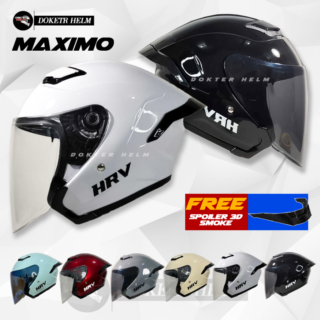 Hrv Maximo Solid SNI Helmet Handsome Package | Shopee Malaysia