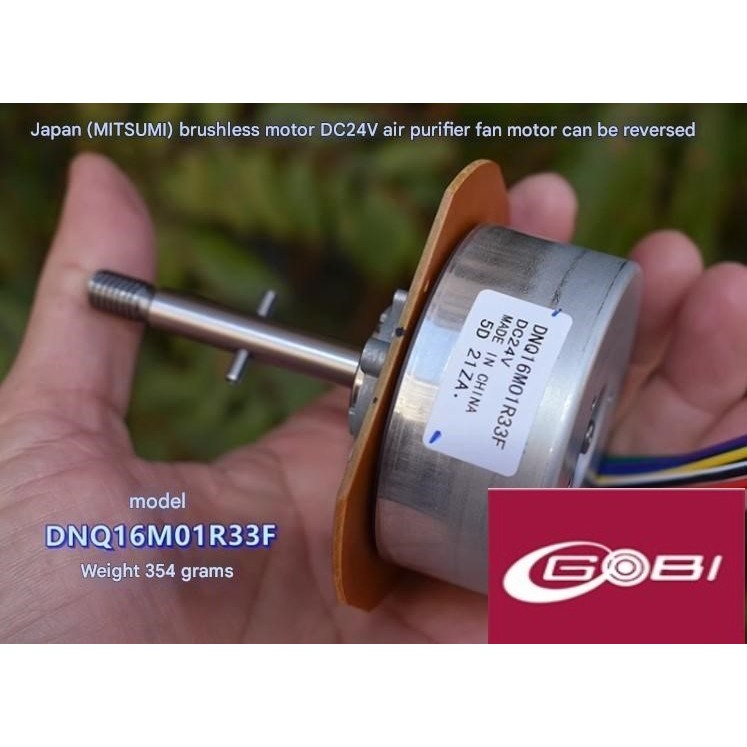 Mitsumi Brushless Motor DC24V 80W Air Purifier Fan Motor (8377B ...