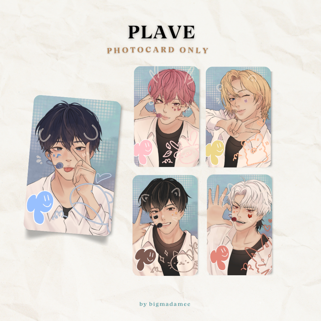 ((LAST STOCK)) PLAVE KPOP PHOTOCARDS BY BIGMADAME | Shopee Malaysia