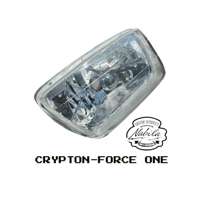 Yamaha Force 1 Fizr Krypton marking Yamaha headlight reflector ...