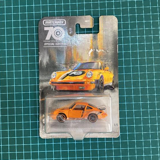 Matchbox 80 PORSCHE 911 TURBO REGULAR ORANGE | Shopee Malaysia
