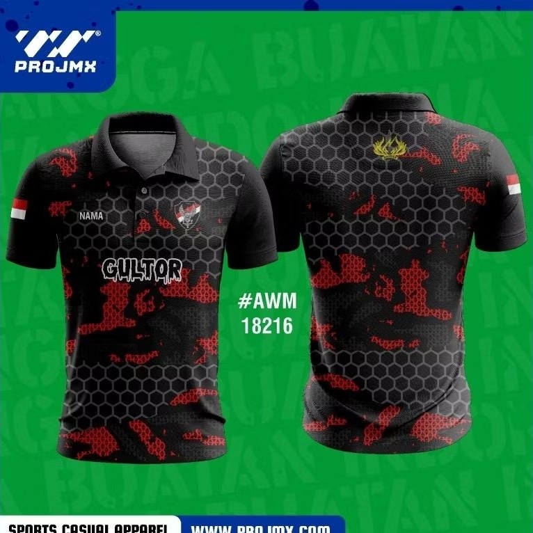 Projmx - GULTOR JERSEY T-SHIRT (CUSTOMABLE) | Shopee Malaysia