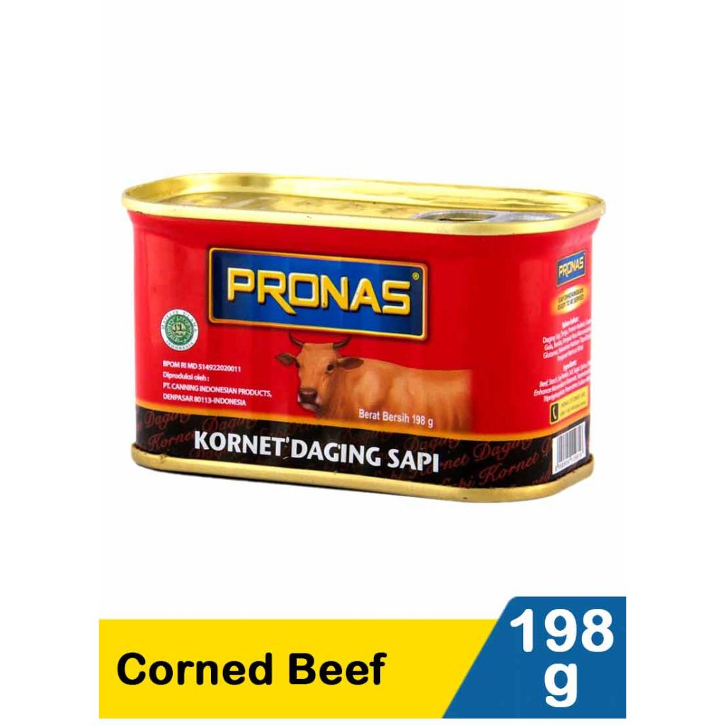 PRONAS CORNED BEEF 198 GR ORIGINAL PRONAS CORNED BEEF/ | Shopee Malaysia