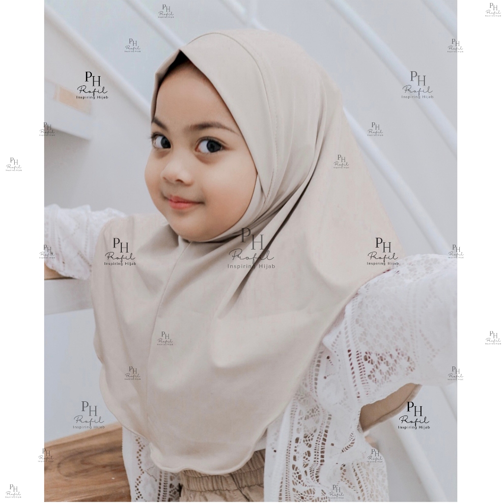 Malay Chin Hijab for Children 0-4 years old / Hijab for Children Chin ...