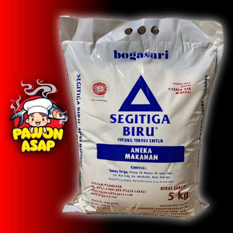 Blue Triangle Flour Packed 5 Kg | Shopee Malaysia