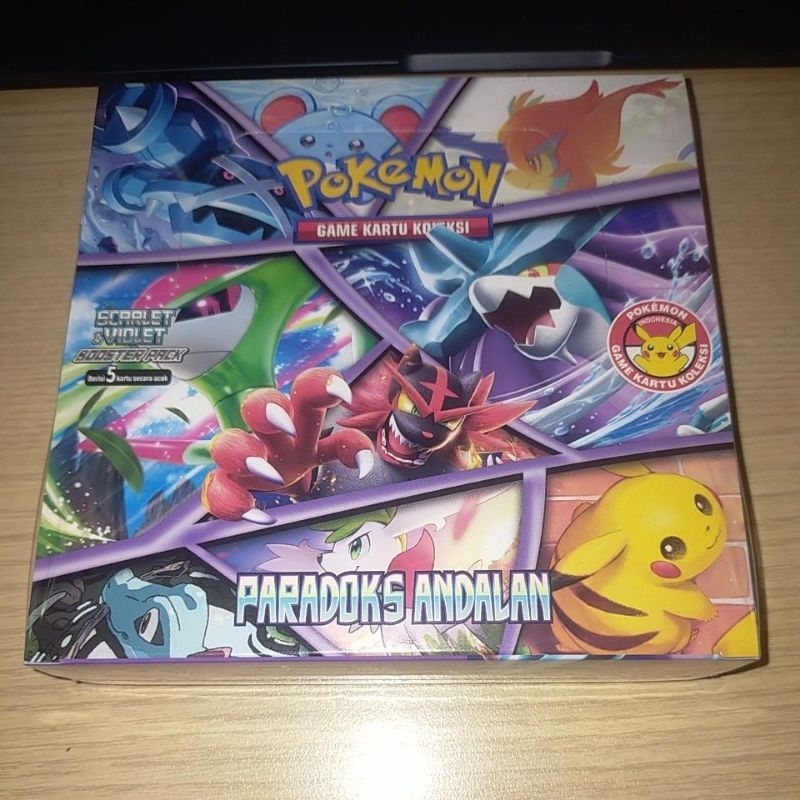 Pokemon paradox card mainstay booster Box TCG Indonesia | Shopee Malaysia