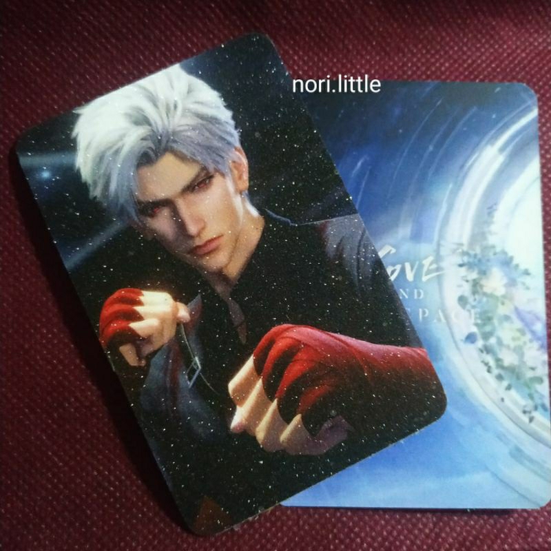 Sylus Love and Deepspace Glitter Photo Card [nori.little] | Shopee Malaysia