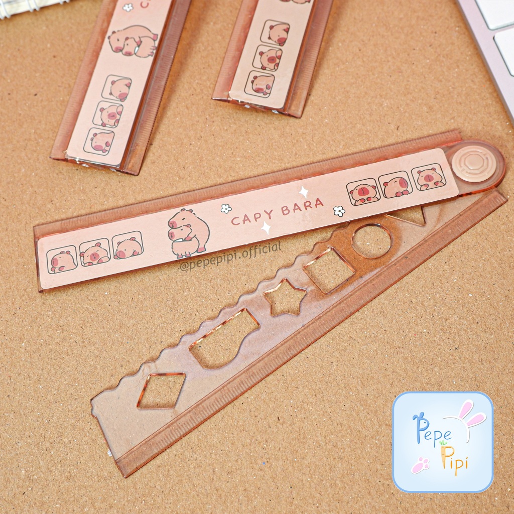 Folding Ruler 30 cm Capybara PGG-1623 Ruler Plastic Ruler | Shopee Malaysia
