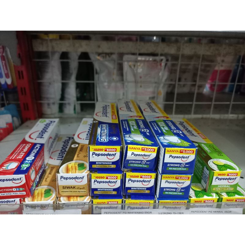 Pepsodent Toothpaste 190gram All Variant | Shopee Malaysia