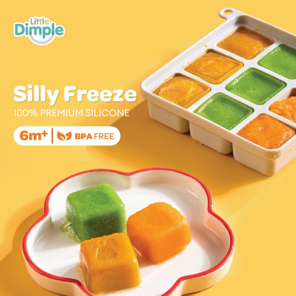 Little Dimple Silly Freeze - Frozen Mpasi Mold Container | Shopee Malaysia
