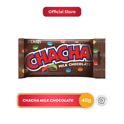 Delfi CHACHA Milk Chocolate 40 grams / Cha Cha Milk Chocolate Snack ...