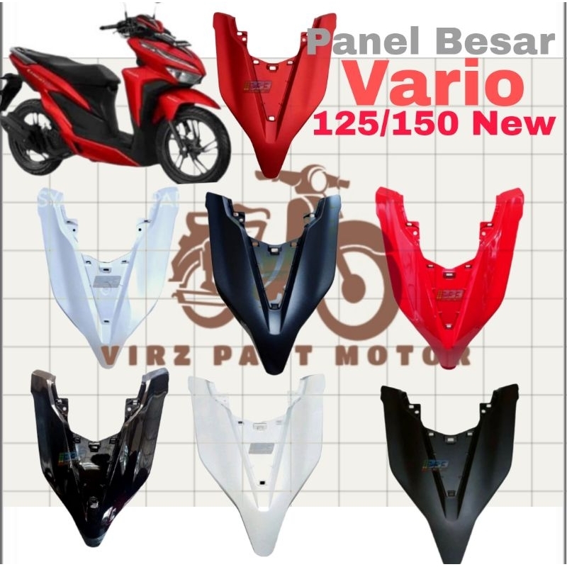 Front Cover Top Panel Large Vario Small Panel Honda Vario Number Plate ...