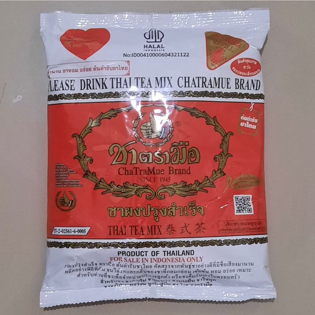 Cha tra mue thai tea / chatramue thai tea / Thailand Tea / Thai Tea 400g | Shopee Malaysia